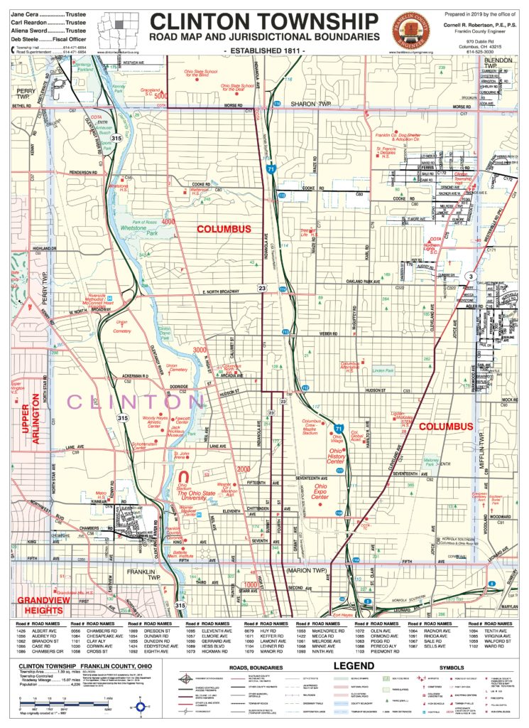Township Maps – Franklin County Engineer's Office